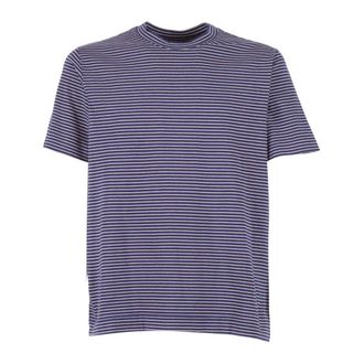 Circolo 1901 T-Shirt di Cotone - - Tops - Herren - Blau - XL