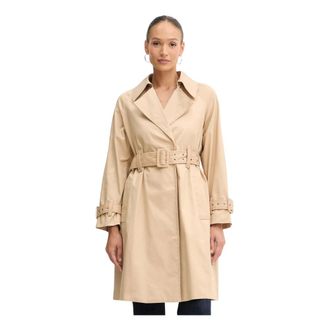 Guess Raphaelle Trench - Femme - Manteaux - Beige - Taille: 40 FR