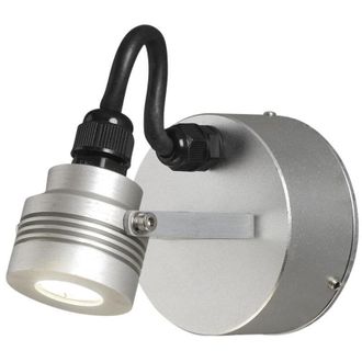 Konstsmide Monza Applique Murale Ext&eacute;rieure Moderne Orientable 1x 1W Projecteur LED Haute Puissance, IP54