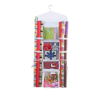 Generic Gift Wrap Organizer - Doppelseitige Lagerung 42x16cm, Rollenhalter, Papierbeh&auml;lterpackung, Handwerksversorgungsorganisator Longtail Carrier | Schrankt