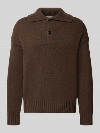 Selected Pullover mit Polokragen