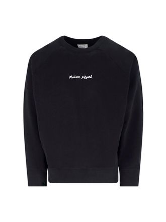 Maison Kitsuné Logo Crewneck Sweatshirt