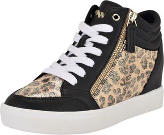 Nine West Femme Tons Basket, Gold Shimmer Leopard Black Multi 710, 39 EU