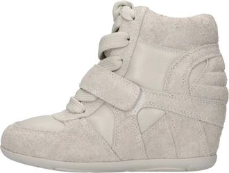 Ash Ash, Femme, Chaussures, Beige, Taille: 36 EU Bowffy Suede Sport Wedge