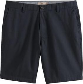 Next Homme Short Chino Droit Stretch Bleu Marine EU 96.5 Regolare (UK 38R)