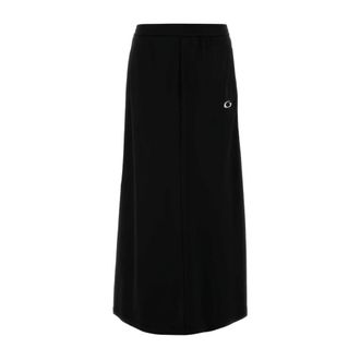 Balenciaga Schwarzer Track Rock - - Skirts - Damen - Schwarzk - XS