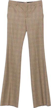 Saint Laurent Straight Hosen - - Trousers - Damen - Beige - M