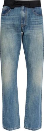 Maison Margiela Homme, Jeans, Bleu, Taille: W31 Jean Taille Remplac&eacute;e