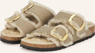 Birkenstock Pantoletten Arizona Big Buckle beige