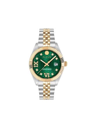 Philipp Plein montre Date Superlative 34 mm - Vert