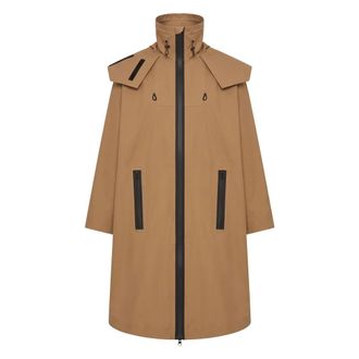 Bottega Veneta Lederumhang - - Jackets - Damen - Braun - 2XS