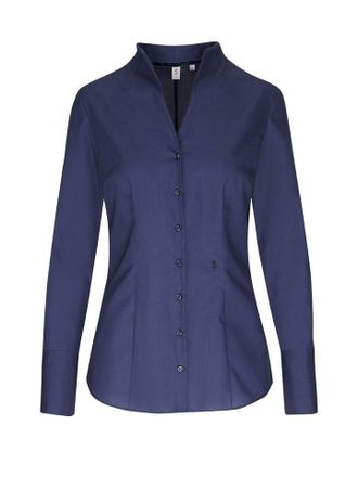 Seidensticker Langarmbluse Schwarze Rose (1-tlg) Plain/ohne Details