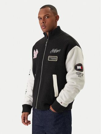 Tommy Hilfiger Bomberjacke MW0MW42581 Schwarz Regular Fit