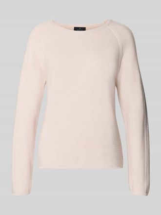 Monari Regular Fit Longsleeve aus reiner Baumwolle
