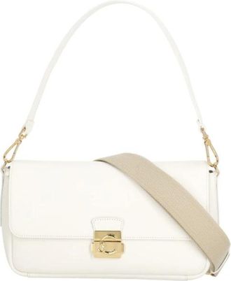 Coccinelle Femme, Sacs, Beige, Taille: ONE Size C-Me Lock Medium Shoulder Bag