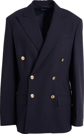 Ralph Lauren DOUBLE-BREASTED STRETCH WOOL BLAZER