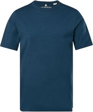 JP1880 Hommes Grandes Tailles L-8XL T-Shirt JP Aware à Manches Courtes, Motif brodé, Coton Bio certifié GOTS Bleu Nuit 6XL 826206842-6XL