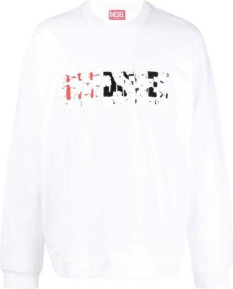 Diesel Sweatshirt f&uuml;r Herren (Wei&szlig;)