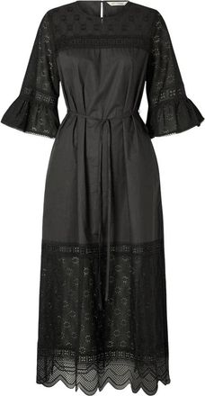 Rue de Femme RUE de Femme, Femme, Robes, Noir, Taille: 38 FR Midi Robes