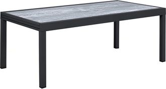 Habitat et Jardin Habitat Et Jardin - Table jardin en aluminium extensible Lagos - 200/320 x 105 x 76 cm - Gris