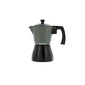 Bidasoa Vera Espressomaschine, Aluminium, Gr&uuml;n, 6 Tassen