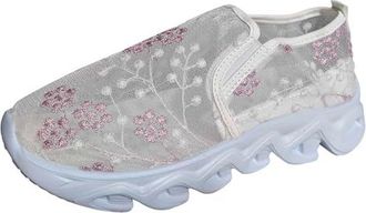 Generic Chaussure Femme Ete Chaussures D&eacute;t&eacute; Confortables Baskets Orthop&eacute;Diques Plateforme Souples Et Respirantes Minimalistes Basket sans Talon Femmes Imprim&eacute;