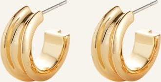 JENNY BIRD Ohrringe Mini Lennon Hoops By Glambou gold