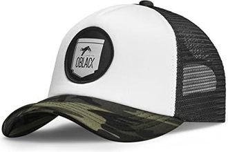 Oblack Casquette Homme Militaire Classic Camo Chapeau Homme Noir Baseball Trucker Cap Army Bonnet Femme - Casquette Trucker