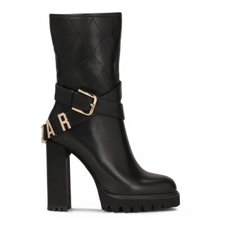 Kazar Stiletto-Stiefeletten mit einem Logo-Riemen um den oberen Teil.Dieses Produkt f&auml;llt klein aus. - - Shoes - Damen - Schwarzk - 39 EU