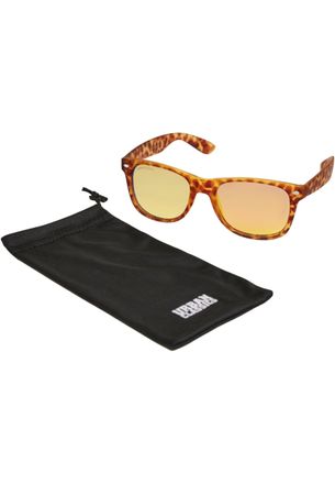 Urban Classics Sunglasses Likoma Mirror UC brown leo/orange one size