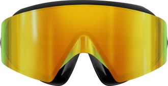 Aqua Sphere Unisex-Adult Schwarz und Gelb Masks