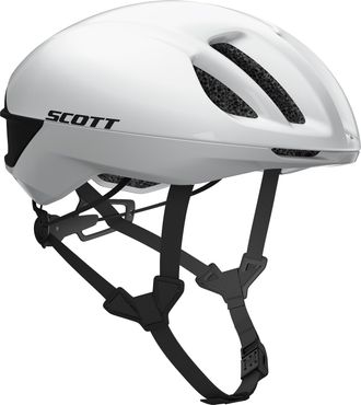 Scott Scott Cadence Plus MIPS Rennrad Fahrrad Helm wei&szlig;/schwarz 2025: Gr&ouml;&szlig;e: S (51-55cm)