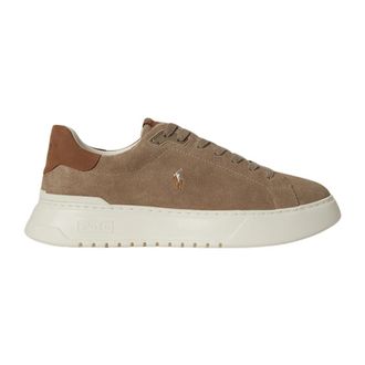 Polo Ralph Lauren RLite Court Suede Sneaker - - Shoes - Herren - Grau - 47 EU