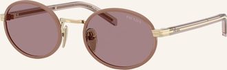 Prada Sonnenbrille Pr b56s braun