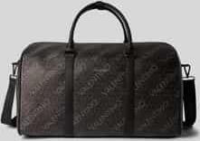 Valentino Handbags Weekender mit Allover-Logo-Print Modell Zefir