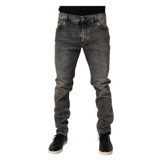 Dolce & Gabbana Slim Fit Denim Jeans - - Jeans - Herren - Grau - 3XL
