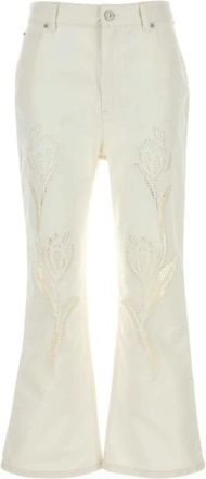 Marni Femme, Jeans, Blanc, Taille: 40 FR Pants