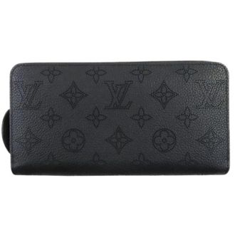 Louis Vuitton Pre-owned Zippy Mahina Geldb&ouml;rse - - Pre-owned - Damen - Schwarzk - ONE SIZE