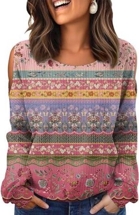 Generic Pull Femme Chic Et Elegant Long V&ecirc;tements Pulls, Gilets Et Sweats Mode Blanc Chaud Taille WomenS Haut Fashion Col Roul&eacute; Cachemire Pulls Laine Vetement