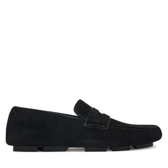 Calvin Klein Mokassins Calvin Klein Square Driver Suede HW0HW02844 Schwarz