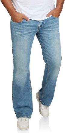 Riverso Jeans Herren Stretch Bootcut RIVAlan Jeanshose Hose Denim, Länge:30L, Farbe:Tarmo Undamaged Wash (56057), Weite:33W