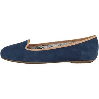 Geox Femme D Palmaria A Ballerines, Dk Blue/Dk Skin, 35 EU