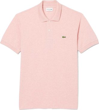 Lacoste L.12.12 Poloshirt f&uuml;r Herren, meliert, Klassisch (Pink)