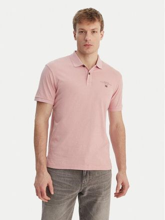 Napapijri Poloshirt Elbas NP0A4GB4 Rosa Regular Fit