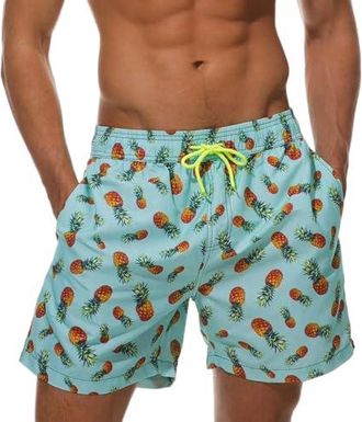 Generic HUIWDP Short de bain d&eacute;t&eacute; &agrave; s&eacute;chage rapide pour homme, A1, 5XL