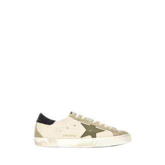 Golden Goose Homme, Chaussures, Vert, Taille: 43 EU Super-Star Baskets