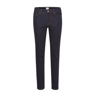 Saint Tropez Dunkelblaue Slim Fit Denim Jeans - - Jeans - Damen - Blau - W26