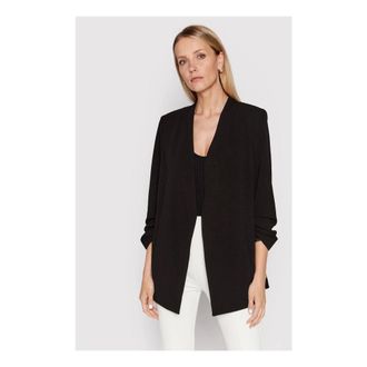 DKNY Dkny, Femme, Vestes, Noir, Taille: 42 FR Veste Ouverte Devant Foundation
