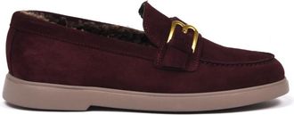 Baldinini Wildleder-Loafer - - Shoes - Damen - Rot - 39 EU