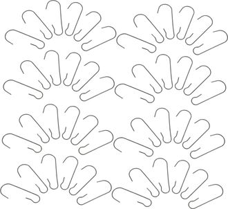 Amosfun 200st&uuml;cke Metall-ornamentaufh&auml;nger Lichterkettenhaken Au&szlig;enbeleuchtungshaken F&uuml;r Dekorationen Dachrinnenhaken Kleine Ornamenthaken Zum Einfachen Aufh&auml;